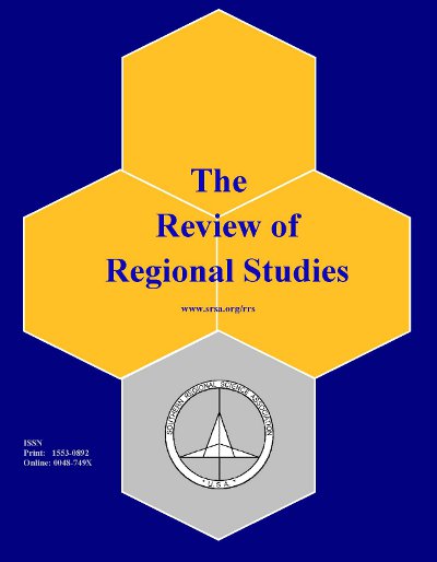 Review of Regional Studies – Southern Regional Science Association